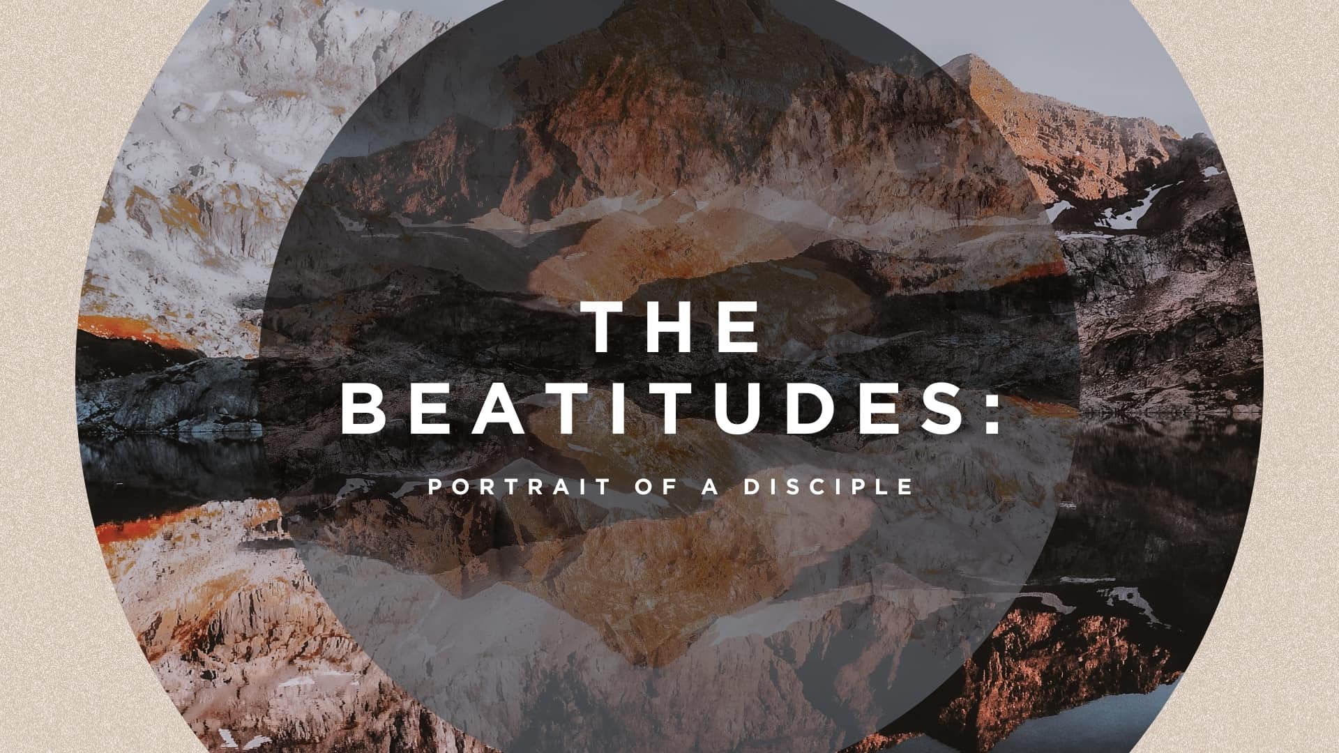 The Beatitudes - Pillar of San Antonio