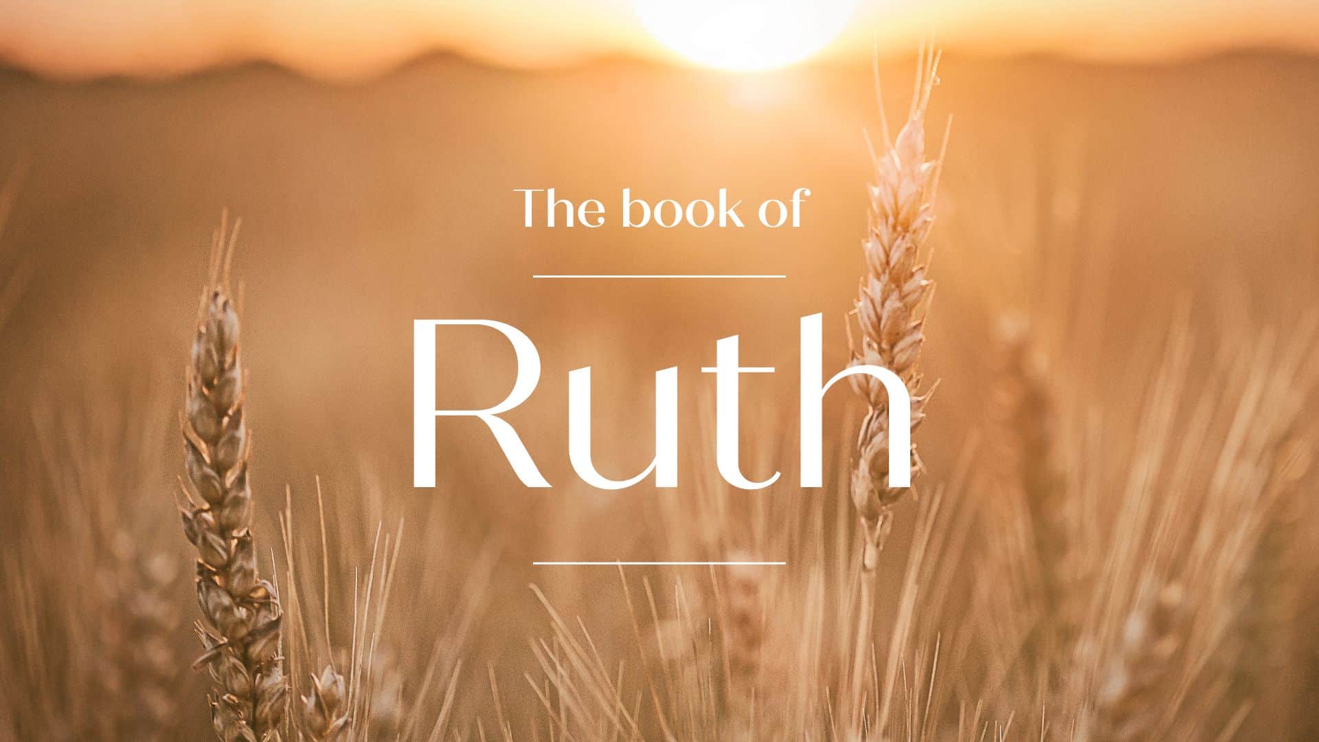 The Book of Ruth - Pillar of San Antonio